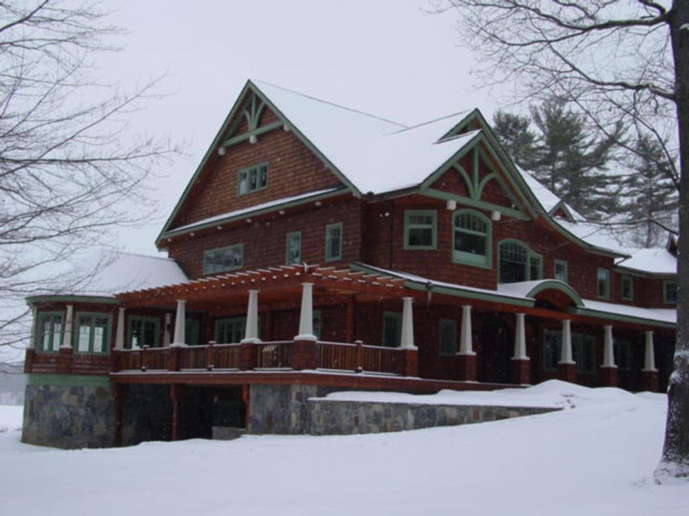 The Pines Custom Lake House | New England Architects | Rodenhiser ...