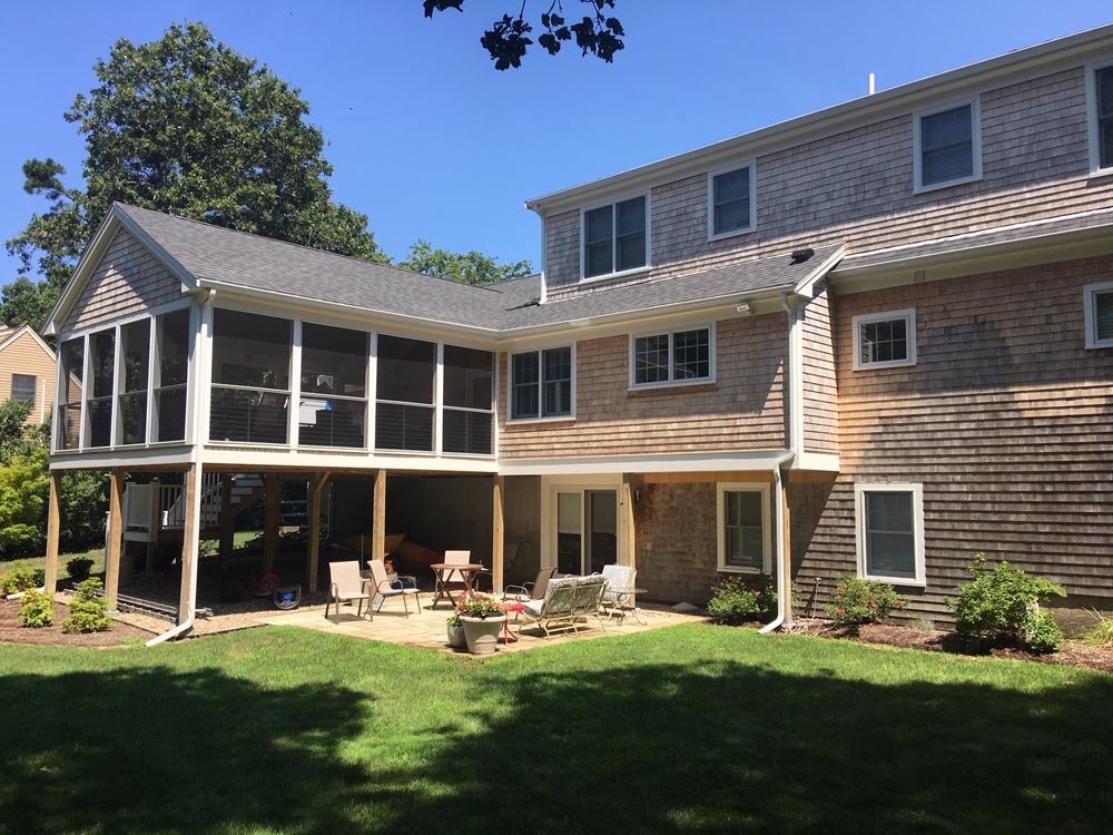 Cape Second Level And Renovation | New England Architects | Rodenhiser ...